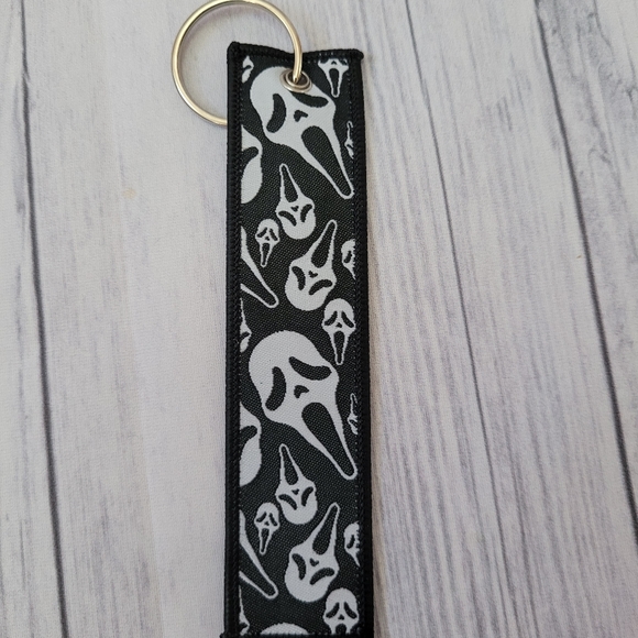 horror | Other | Scream Ghostface Horror Embroidered Keychain | Poshmark